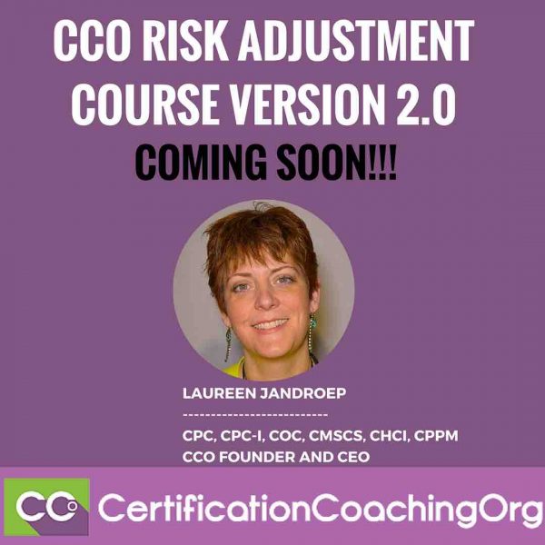CCO Risk Adjustment Course Version 2.0