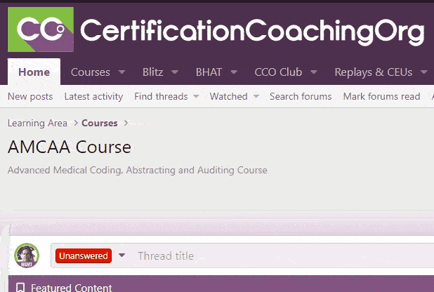 Advanced Medical Coding, Abstracting and Auditing Course